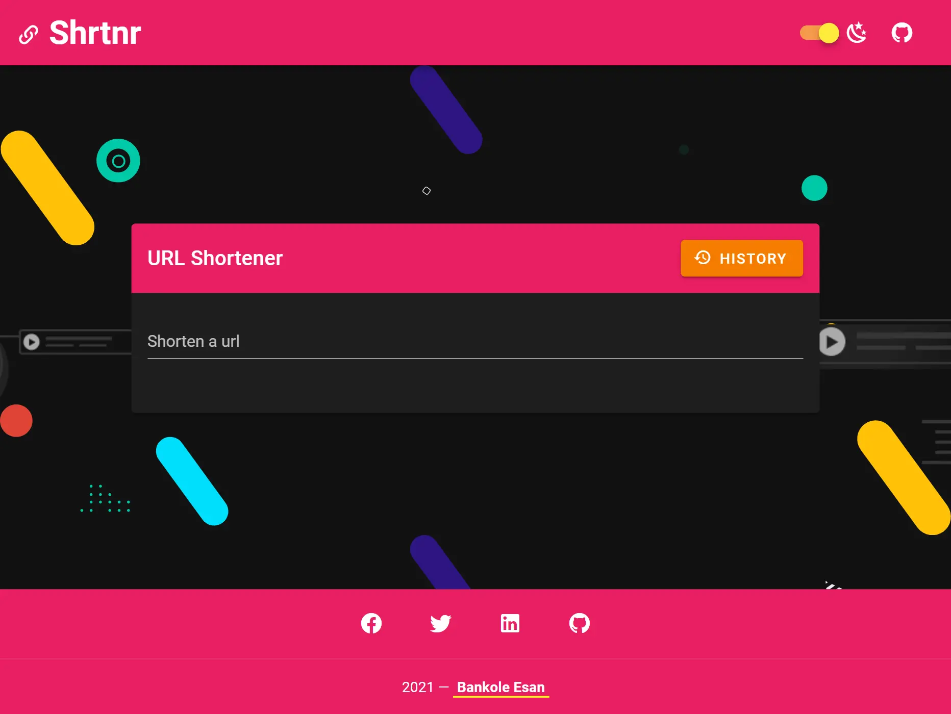 Shrtnr | URl Shortener Shrtnr | URl Shortener